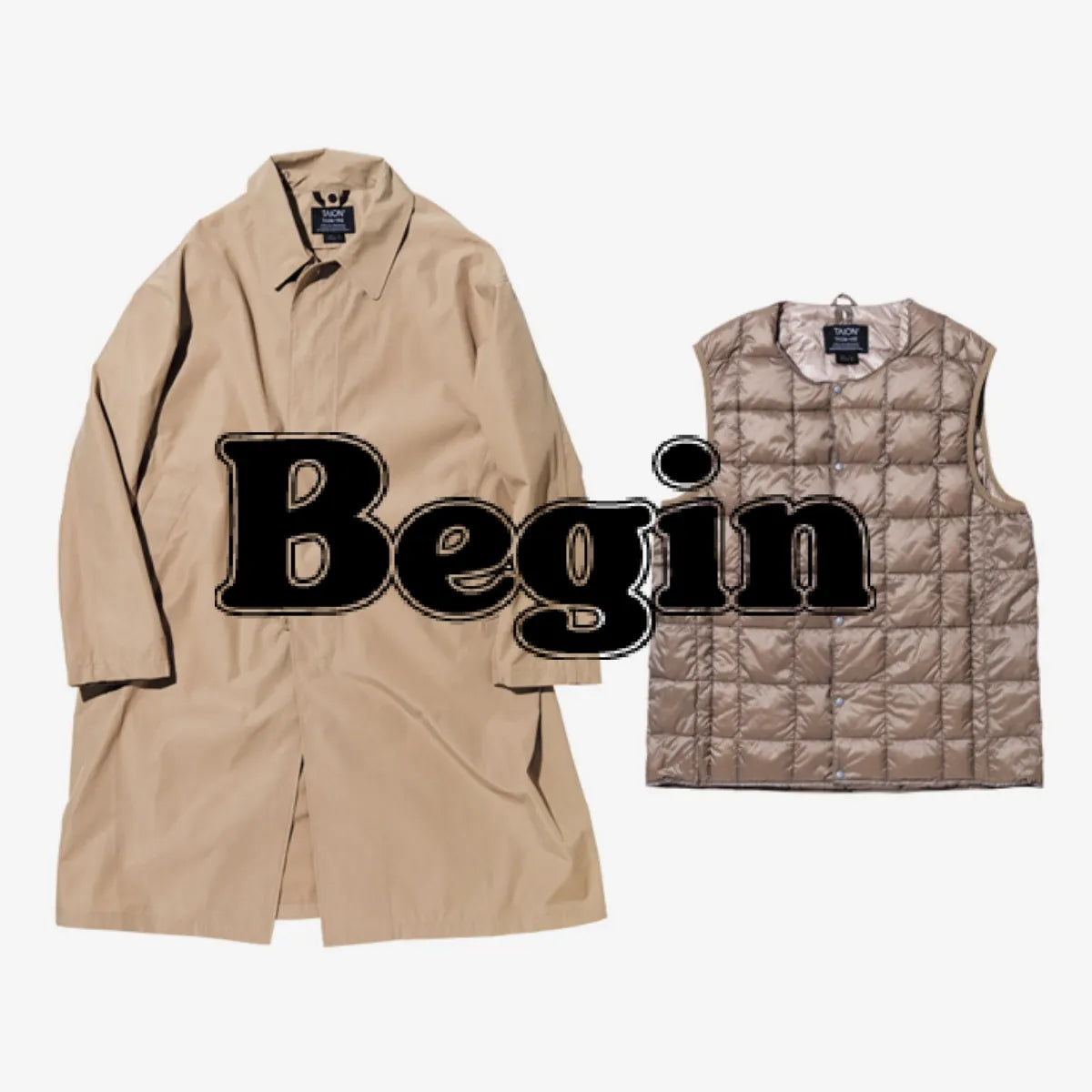 e-Begin 掲載情報 – TAIONインナーダウン公式ブランドサイト