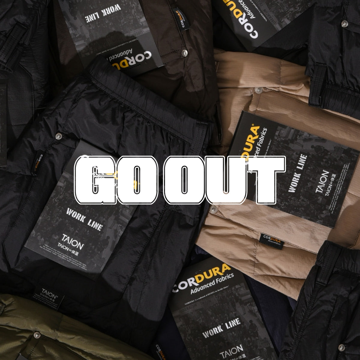 GO OUT Web 掲載情報 – TAIONインナーダウン公式ブランドサイト