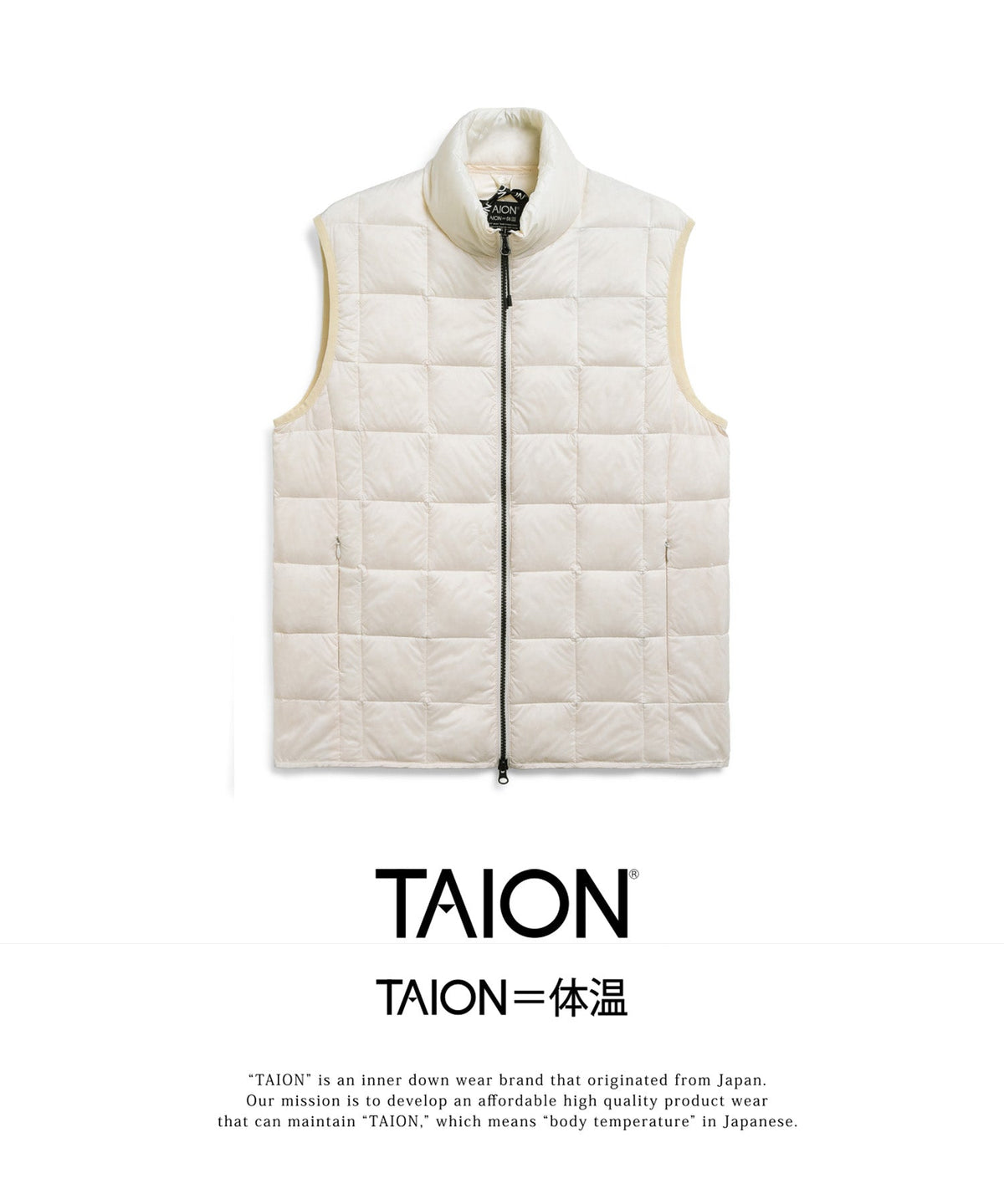 TAION（タイオン）インナーダウン公式ブランドサイト – TAION INNER DOWN WEAR-公式通販サイト